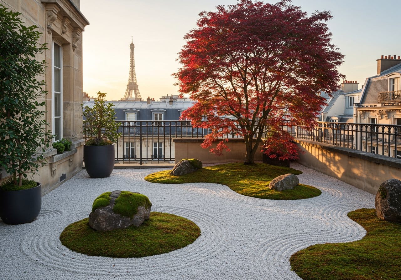 Création de jardin zen à Paris : un havre de paix